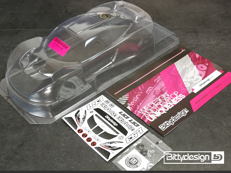 Bittydesign - LS3 1/12 body (Light)